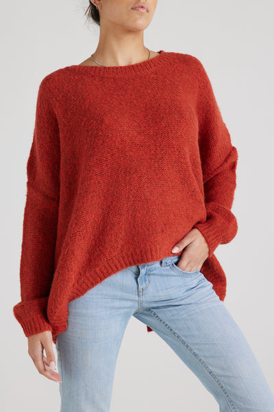 Jessica Rust Jumper – Made For A Goddess